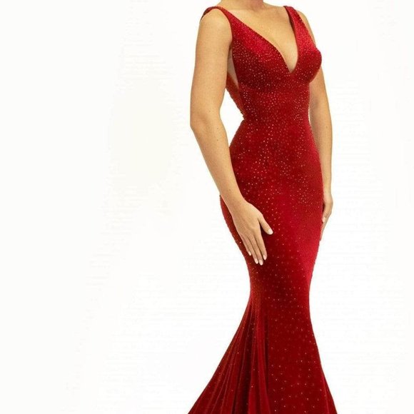 Johnathan Kayne | Dresses | Johnathan Kayne 238 Prom Dresses Red Size 6 ...
